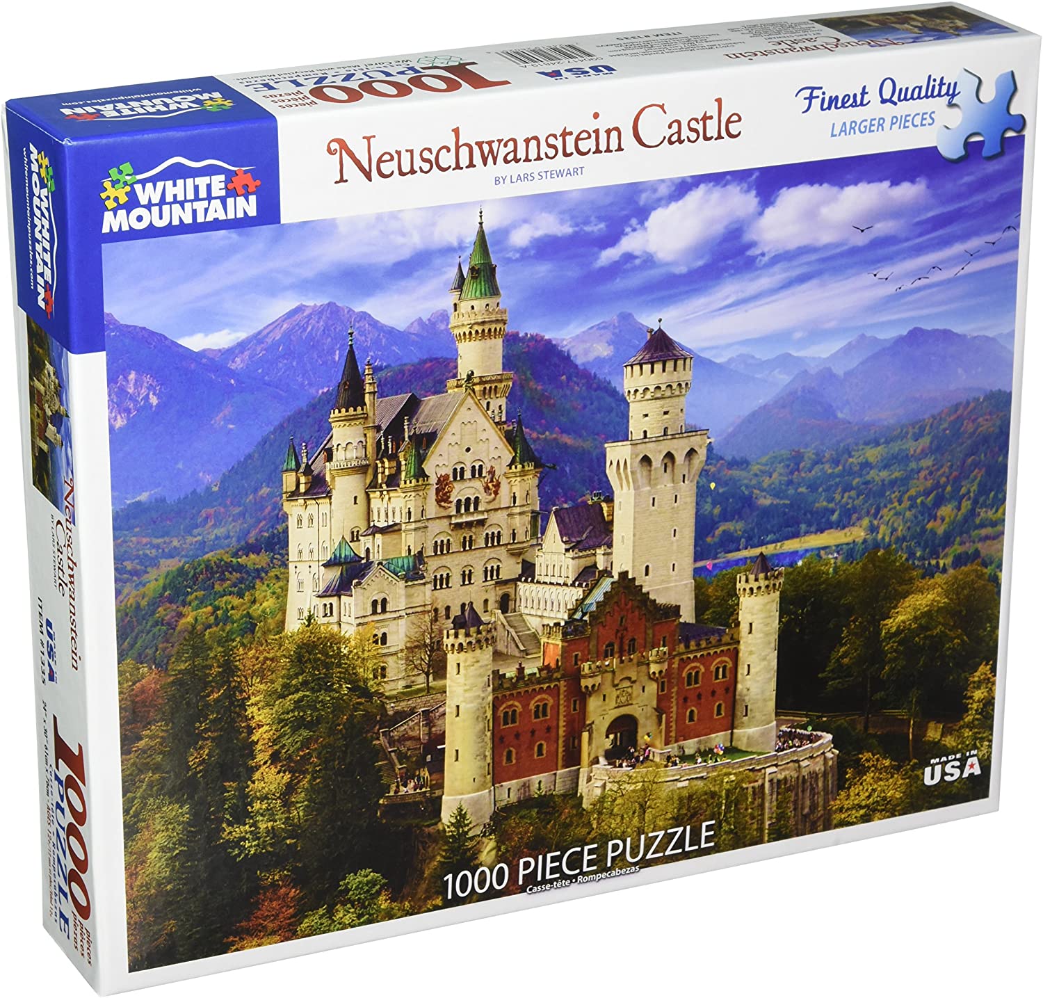 NEUSCHWANSTEIN CASTLE 1000PC - Whistle Stop Hobby & Toy