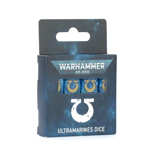 WARHAMMER 40K: ULTRAMARINES DICE - Whistle Stop Hobby & Toy